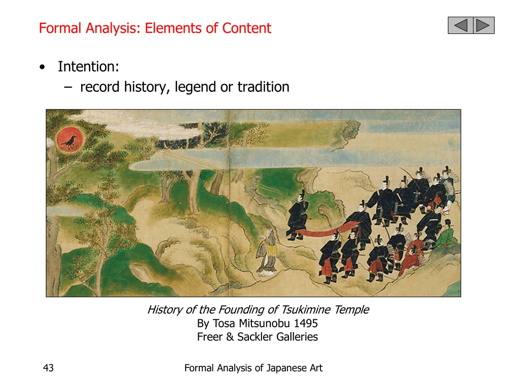 Formal Analysis of Japanese Art